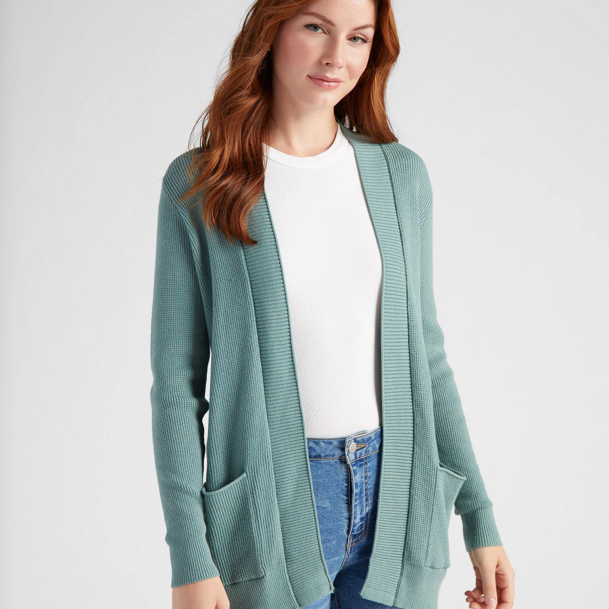 Open Front Pocket Cardigan - Cozy Lightweight Layer – Wantable