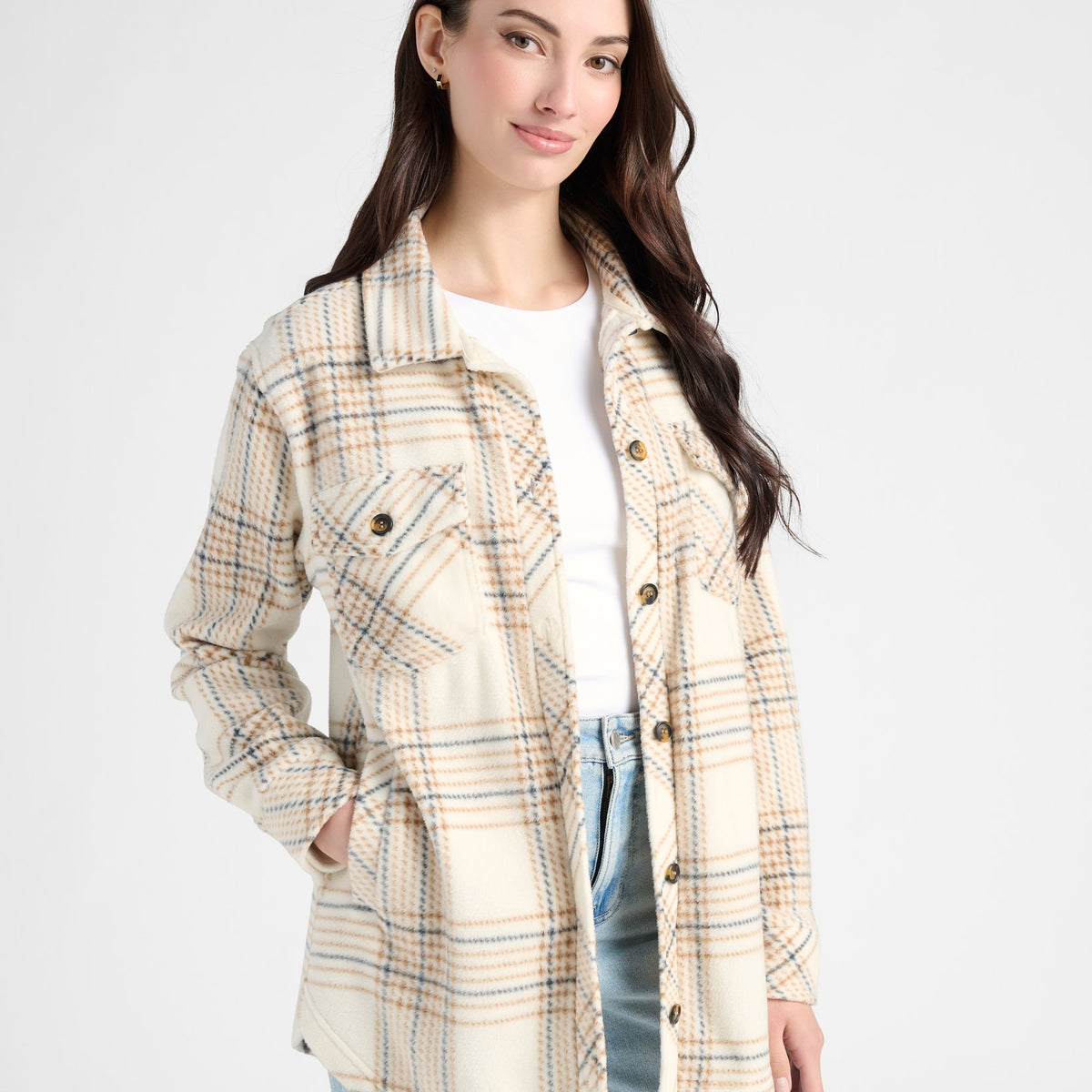 Tullis Polar Fleece Shacket - Ultra-Soft & Cozy – Wantable