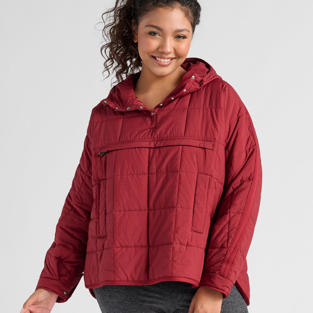 Plus Size Packable Puffer Jacket - Lightweight Travel – Wantable