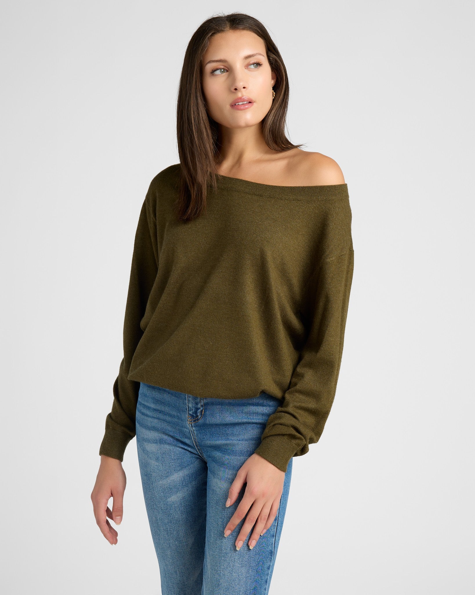 Pacific One Shoulder Sweater