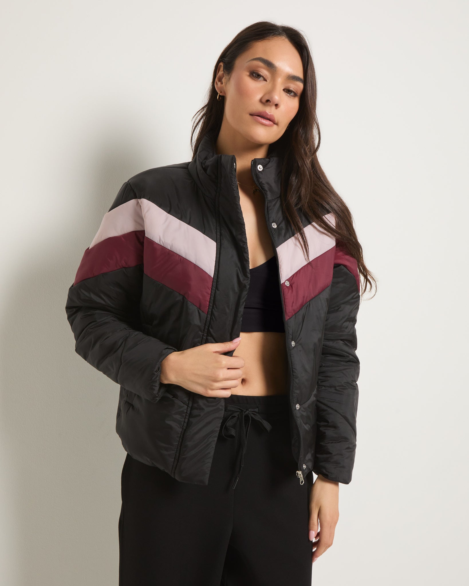 Off Season Jacket - Retro Colorblock Puffer by Interval – Wantable
