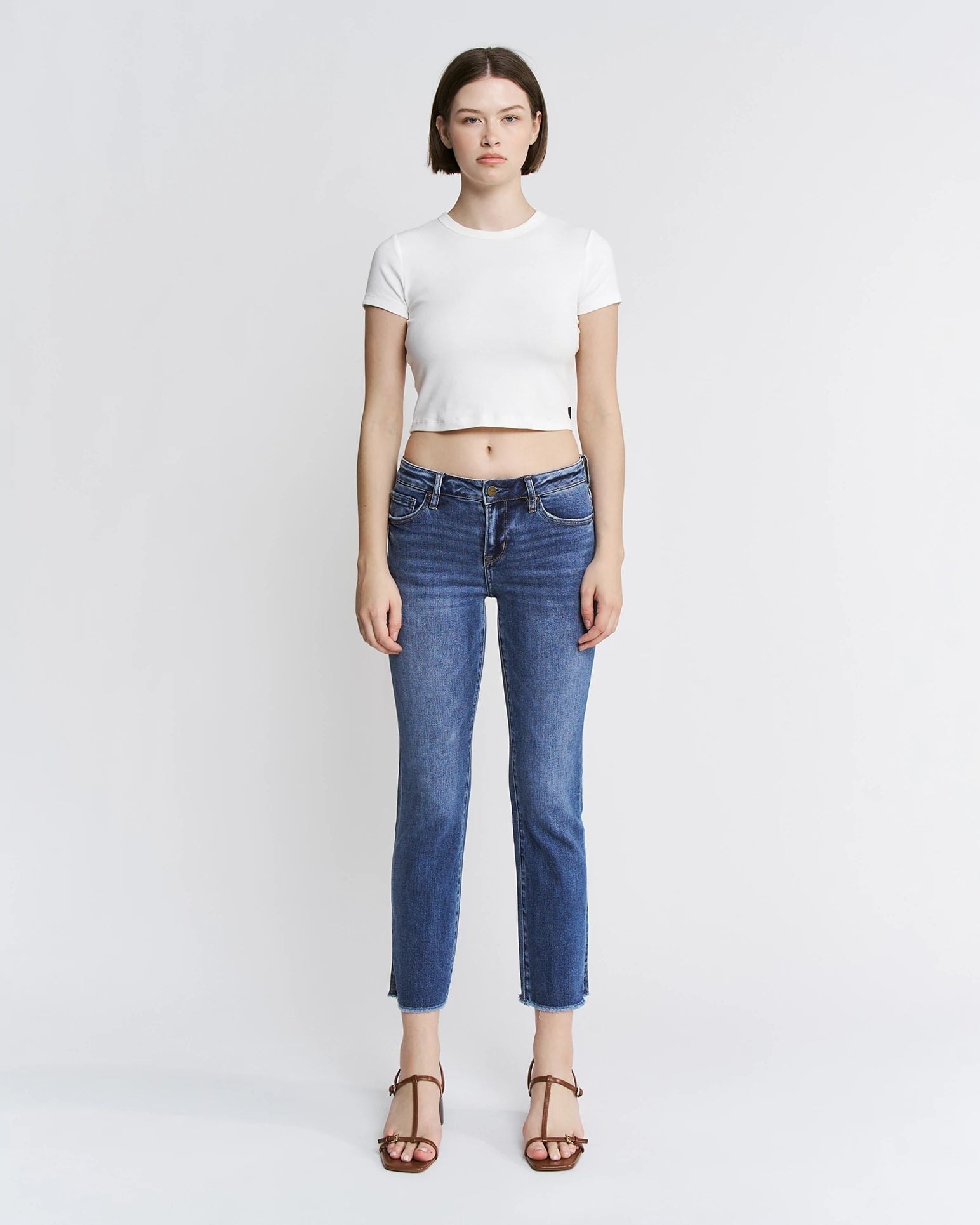 Freestyle Mid Rise Crop